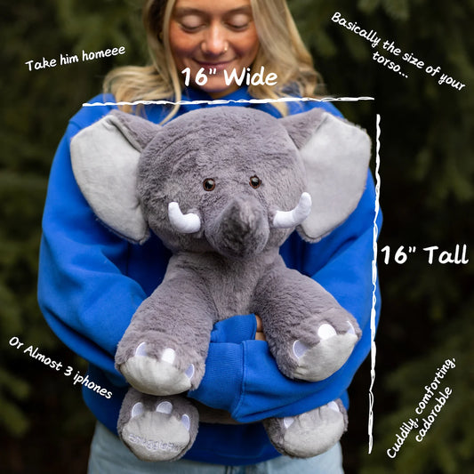 SnugglePals | Premium Jumbo-Sized Weighted Stuffed Animals